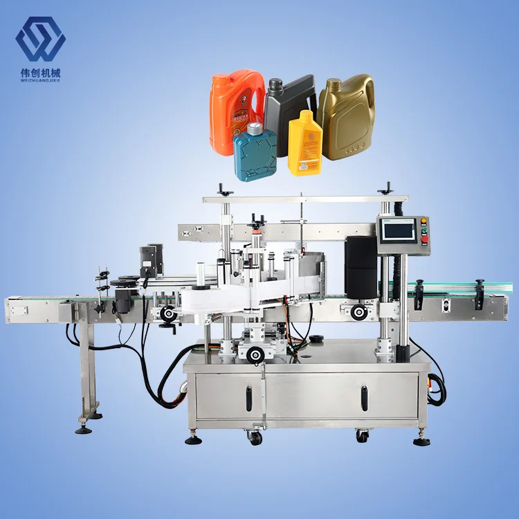 Single Side Labeling Machines Label Applicator Bottle Labelling Machine ...