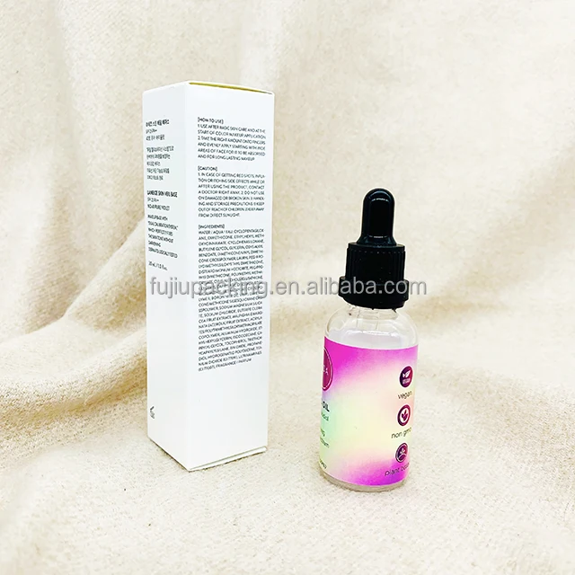 Kraft Paper Box Dropper Bottles Essential Oil Bottle Packaging Boxes ...