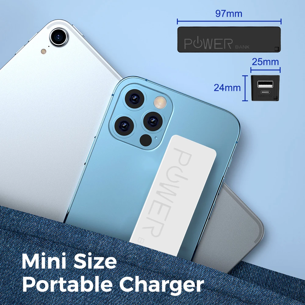 Emergency Mini Size Mobile Phone Power Bank Portable 2600Mah Perfume ...