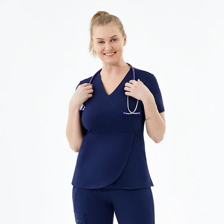 Hospital Uniforms Tops Nurse Uniform Designer Scrub Sets Top Medical ...