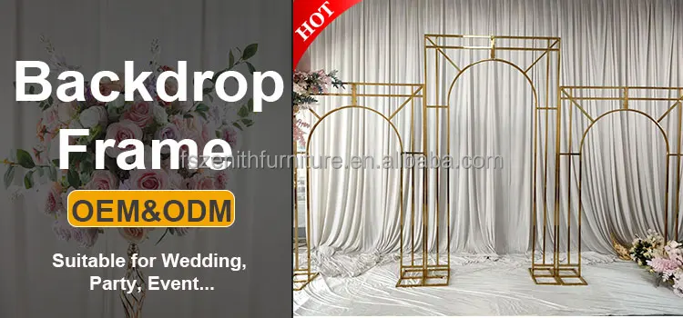 Iron Backdrop - Elegant Wedding Decor for Outdoor Events