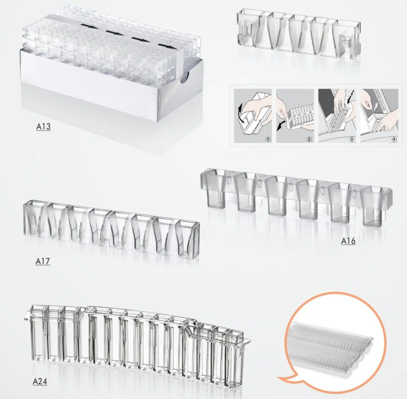 AICOR Color Dilution Reaction Cup Sample Cup Plastic Cuvette