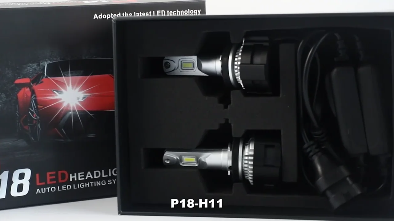 Hot Sells High Power P18 104w 18000lm Led Canbus Headlamp H4 H7 H11 H13 9006 Car Led Light ...