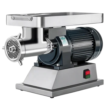 Italy Electric Commercial Ground Beef Frozen Meat Mincer Mixer Machine ...