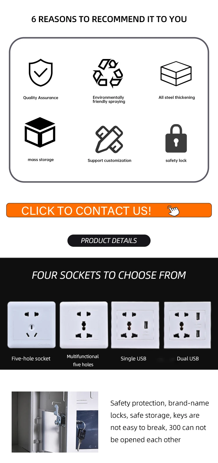 Metal 96 Door 8x12 Box Compartment Charging Lockers For Mobile Phones ...