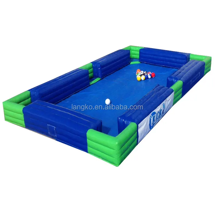 Interactive Games Human Inflatable Billiard Snooker Football Soccer ...