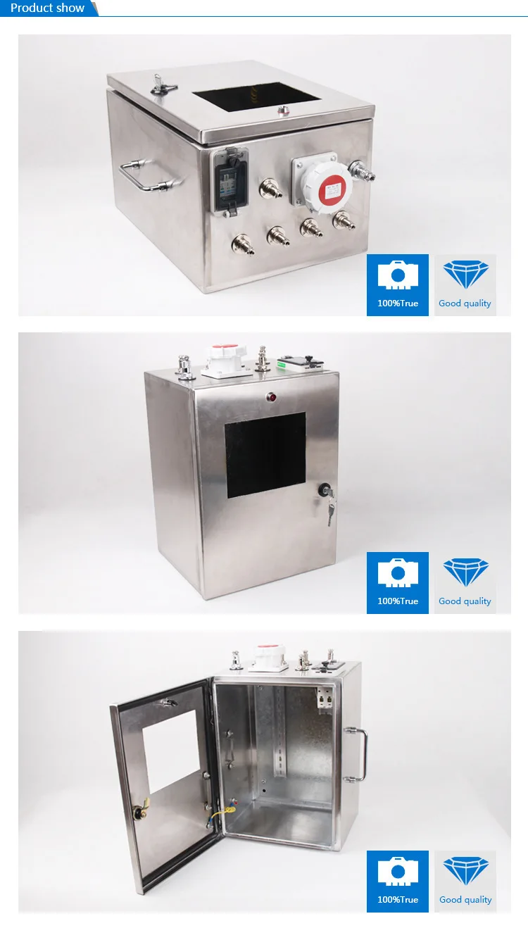 Saipwell 63a 32a Three Phase Double Input Power Distribution Box Custom ...