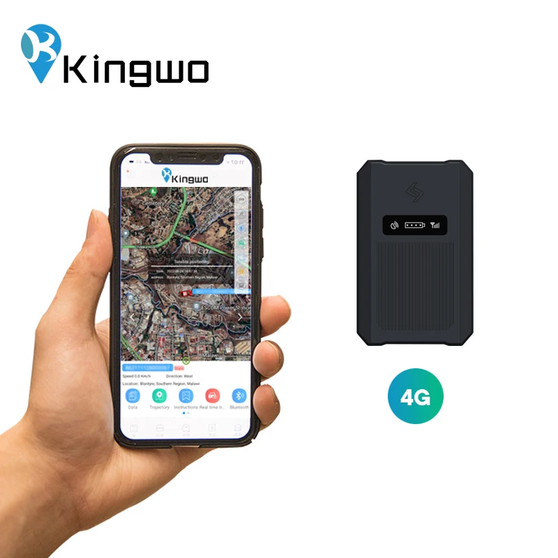 4g Real Time Tracking Wireless Asset Tracker With Powered Battery Asset ...