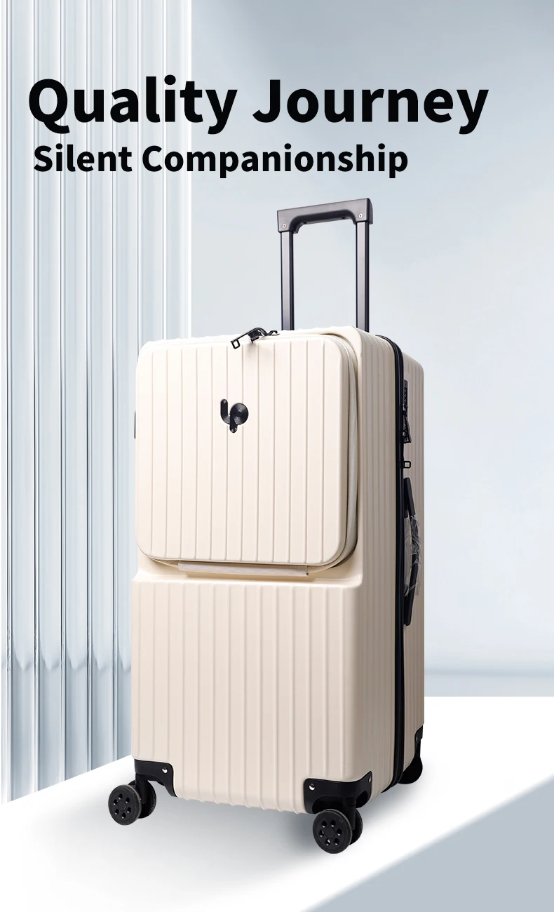 Winner Red Dot Design Award Travel Suitcases Set Carry-on Front Open ...