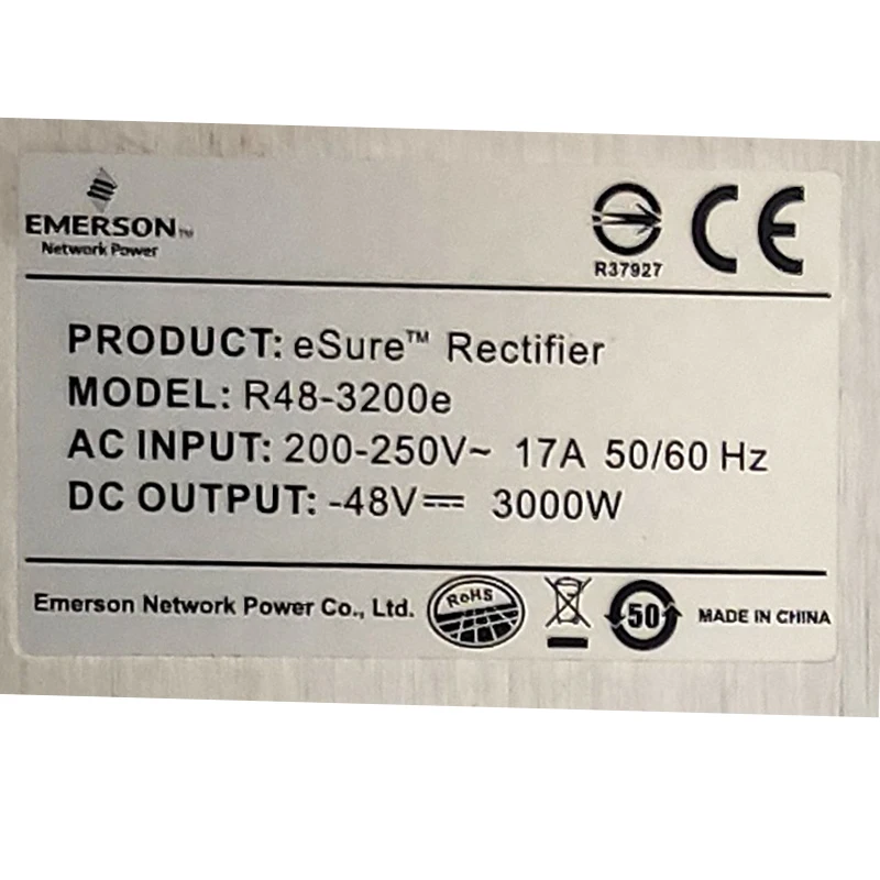 Emerson R48-3200 Power Rectifier - 3000W DC Output Module