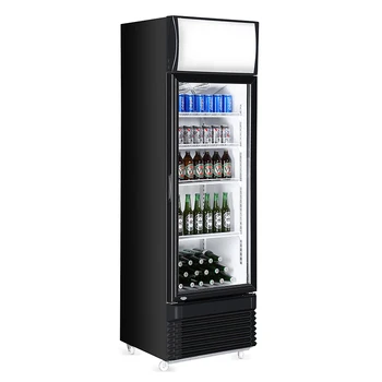 430l Display Refrigerator Glass Door Fridge Big Capacity Back Bar ...