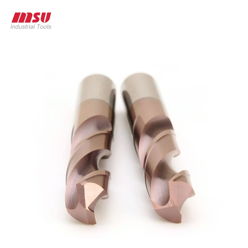 Customize Cnc Tool Carbide Insert Drill With Internal Coolant Hole High ...