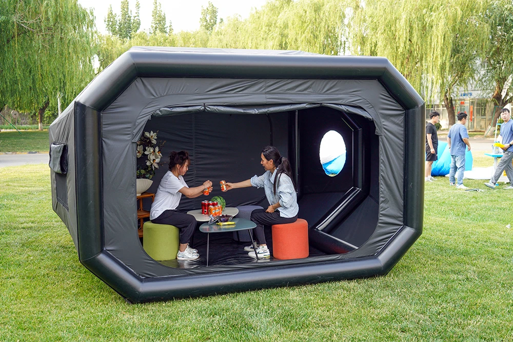 Outdoor Fast Inflatable Space Capsule Tent - Waterproof & Durable