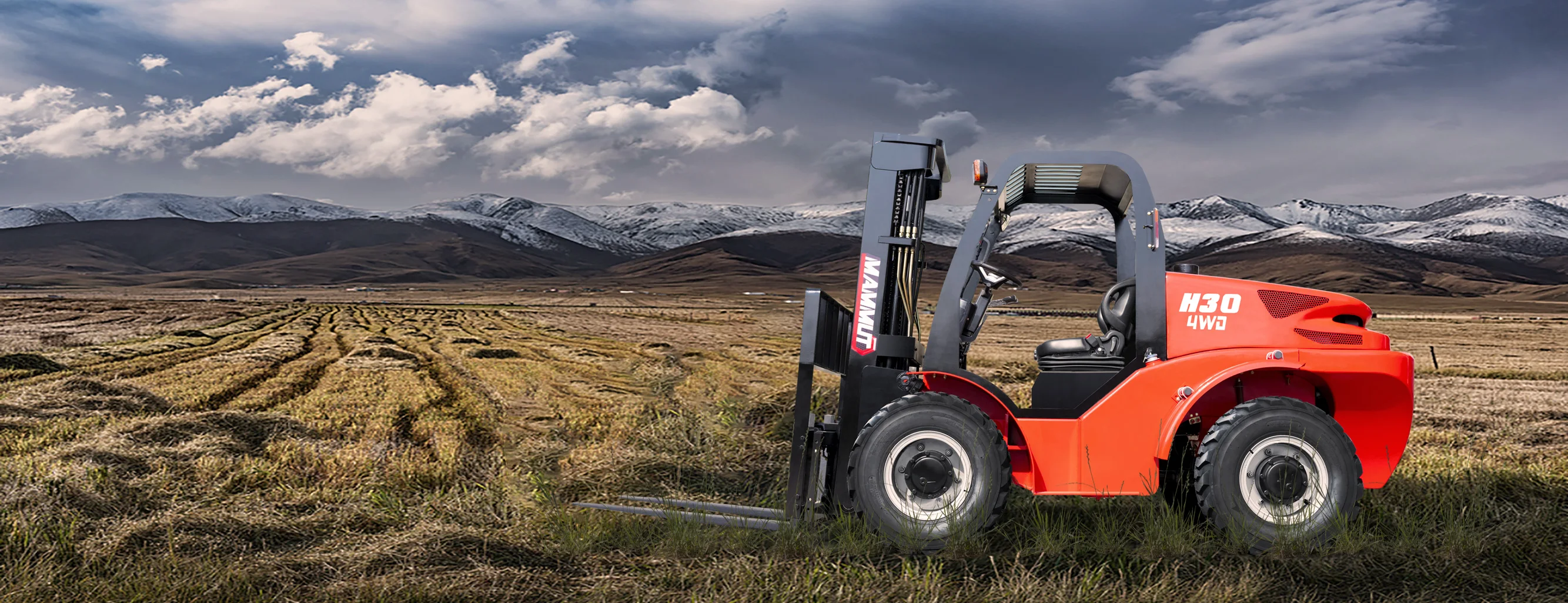 4wd Diesel All Rough Terrain Forklift Truck 3ton 3.5 Ton 5 Ton H30 Mammut Euro 5 Epa 4 Off Road ...