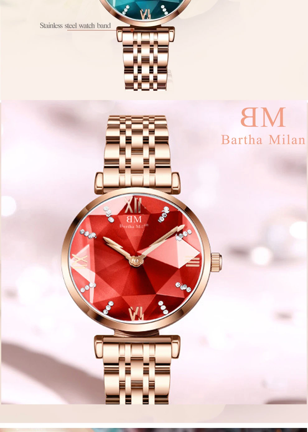 BM 8018 Fashion Watches for Women - Elegant & Stylish