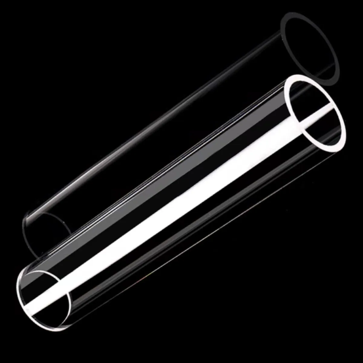 Semiconductor Optical Quartz Glass Tube Quartz Heater Glass Tube For ...