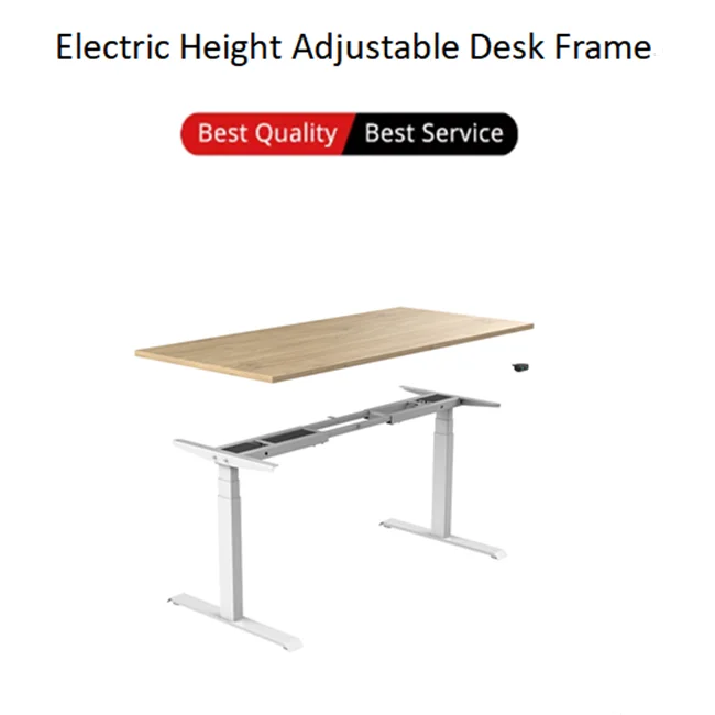 Office Furniture Automatic Computer Ergonomic Electric Table Extensible ...