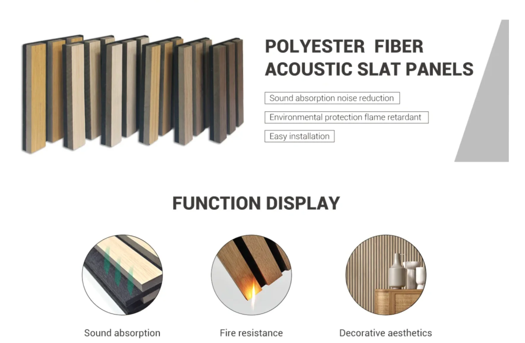 Slatwall Lighting Kits - Acoustic Slat Panels with LED