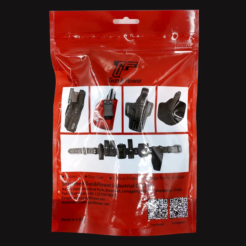 Gun&flower Universal Owb Polymer Holster Concealed Carry Gun Bag Fit ...