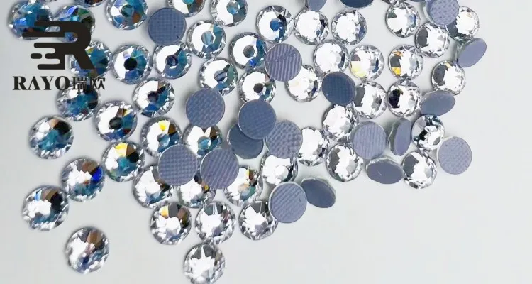 Jp01 Ab Crystal Ab Hot Fix Rhinestone Ss10 Ss12 Ss20 Wholesale 6a Grade ...