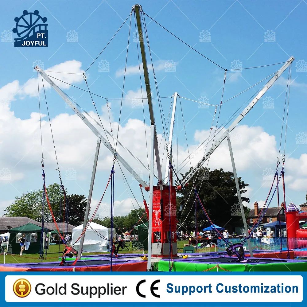 Alibaba.com: Euro Stainless Steel 4 in 1 Bungy Jumping Trampoline with ...