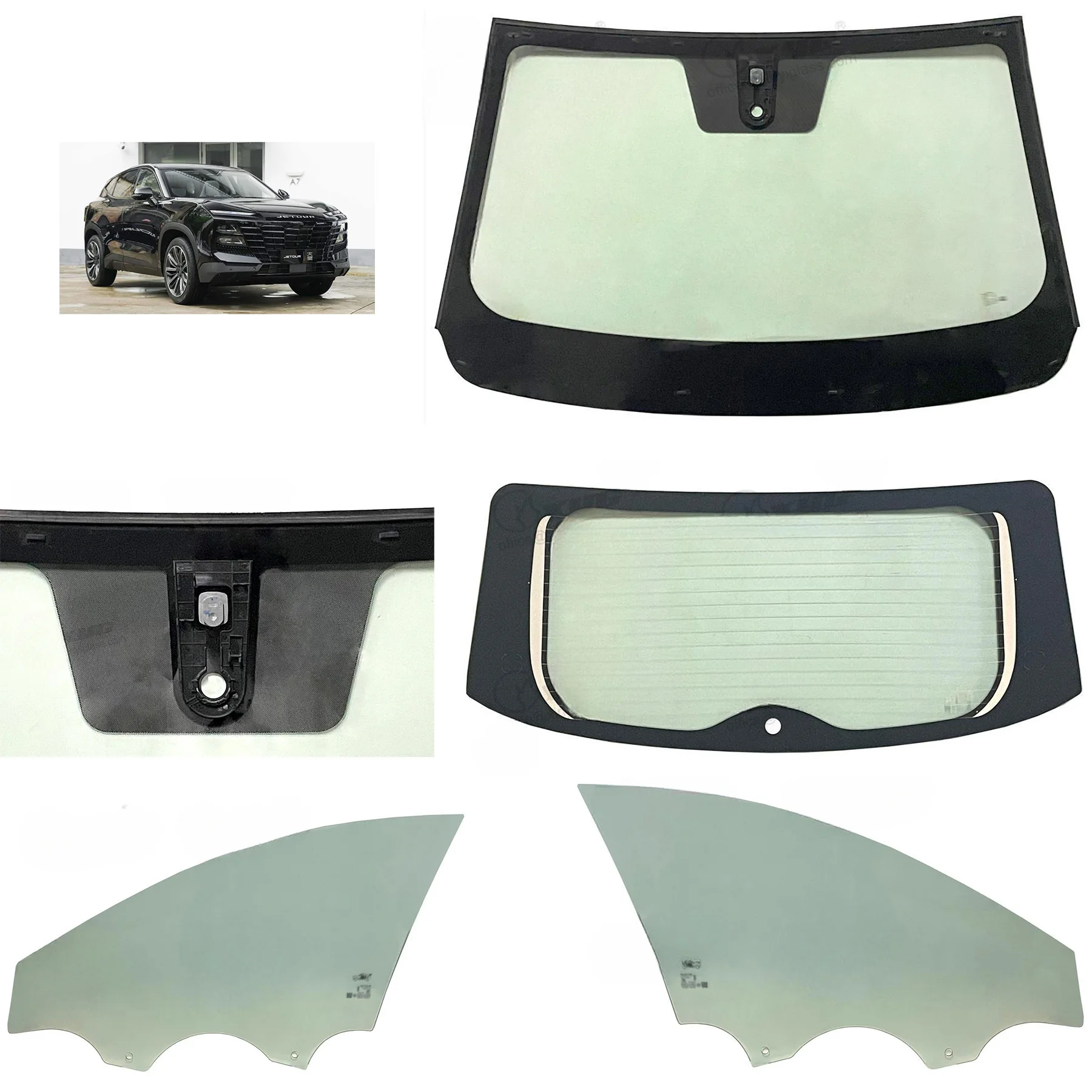 chery JETOUR DASHING windshield glass sunroof car glass auto glass car ...