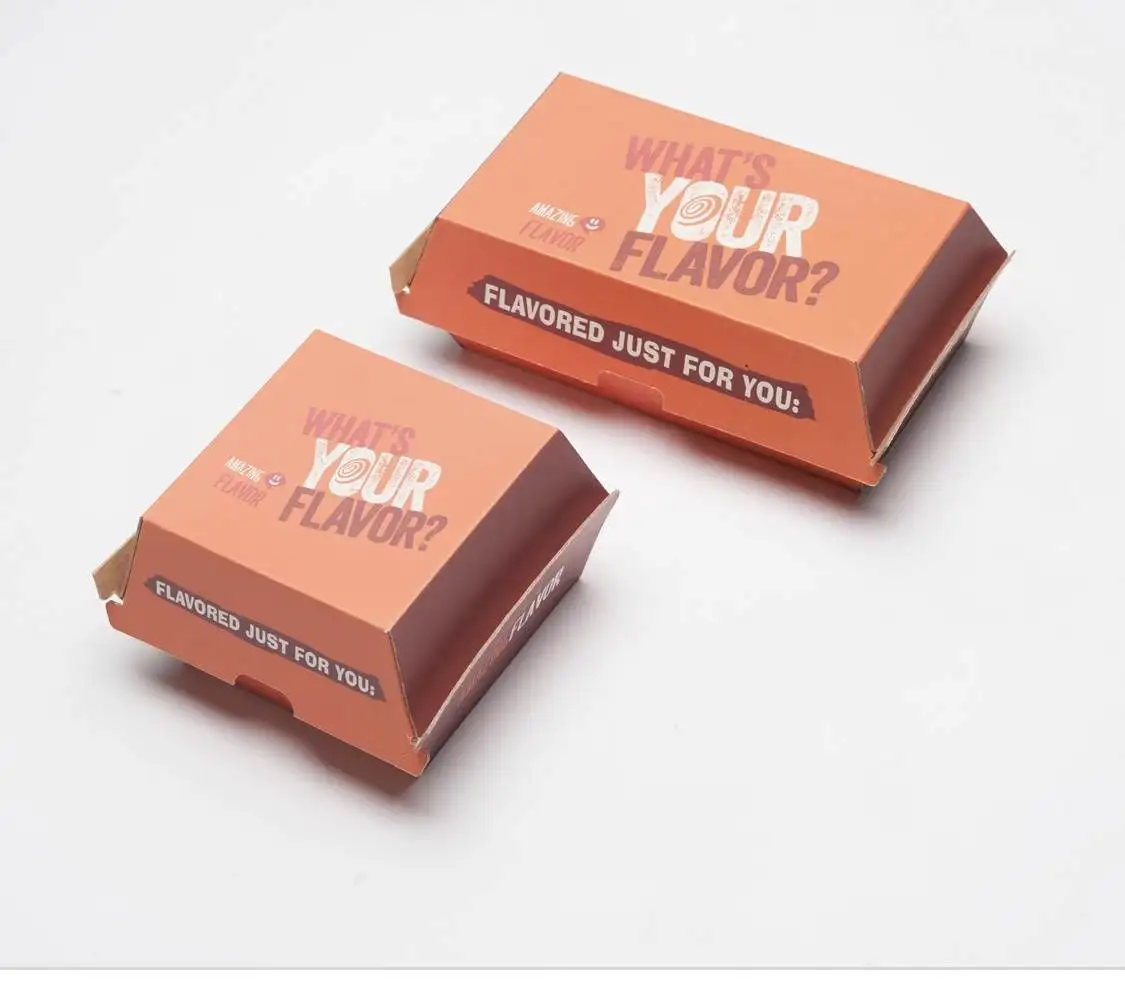 Standard Kraft Compostable Clamshell Burger Box Clamshell Food ...