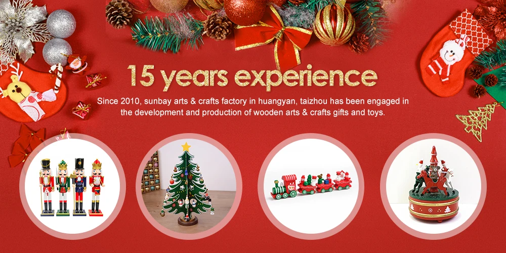 Wooden Gingerbread Man Christmas Tree Ornaments Handmade Eco-friendly ...