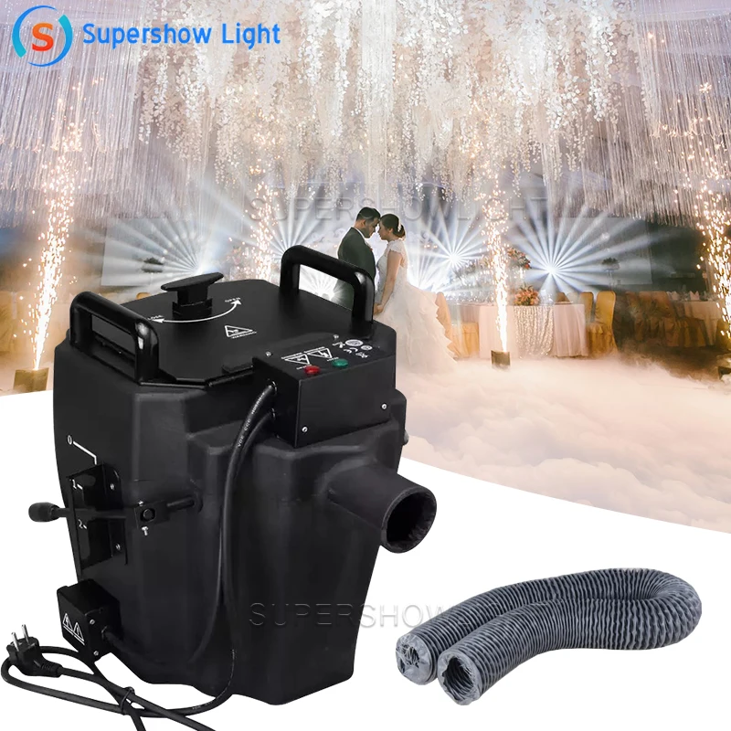 Supershow 3500W Nimbus Dry Ice Blasting Machine Smoke Fog Machine Stage ...