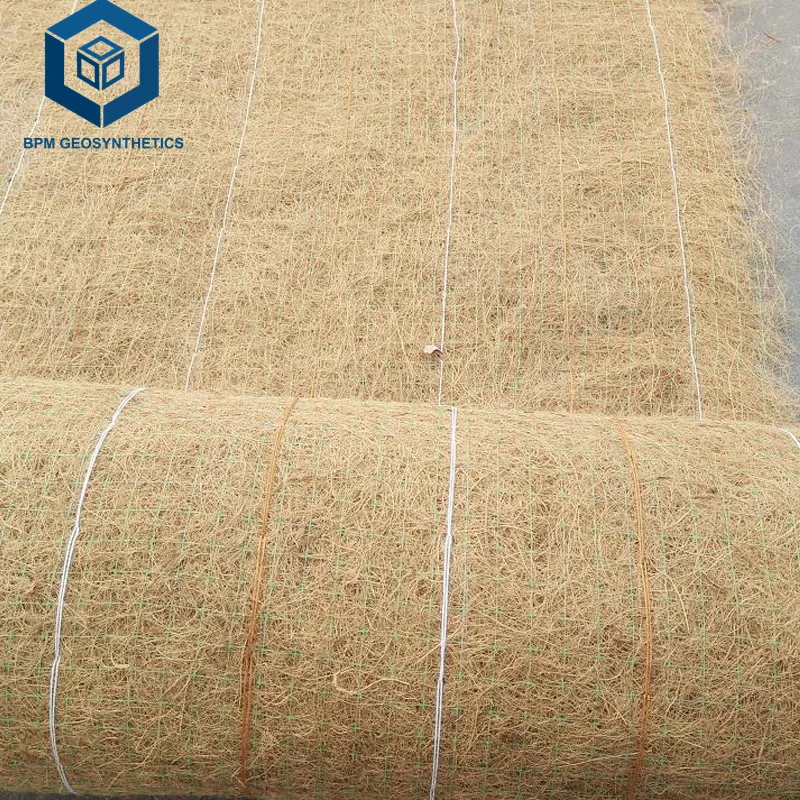 Biodegradable Geotextile Coconut Coir Fabric - Slope Stabilization