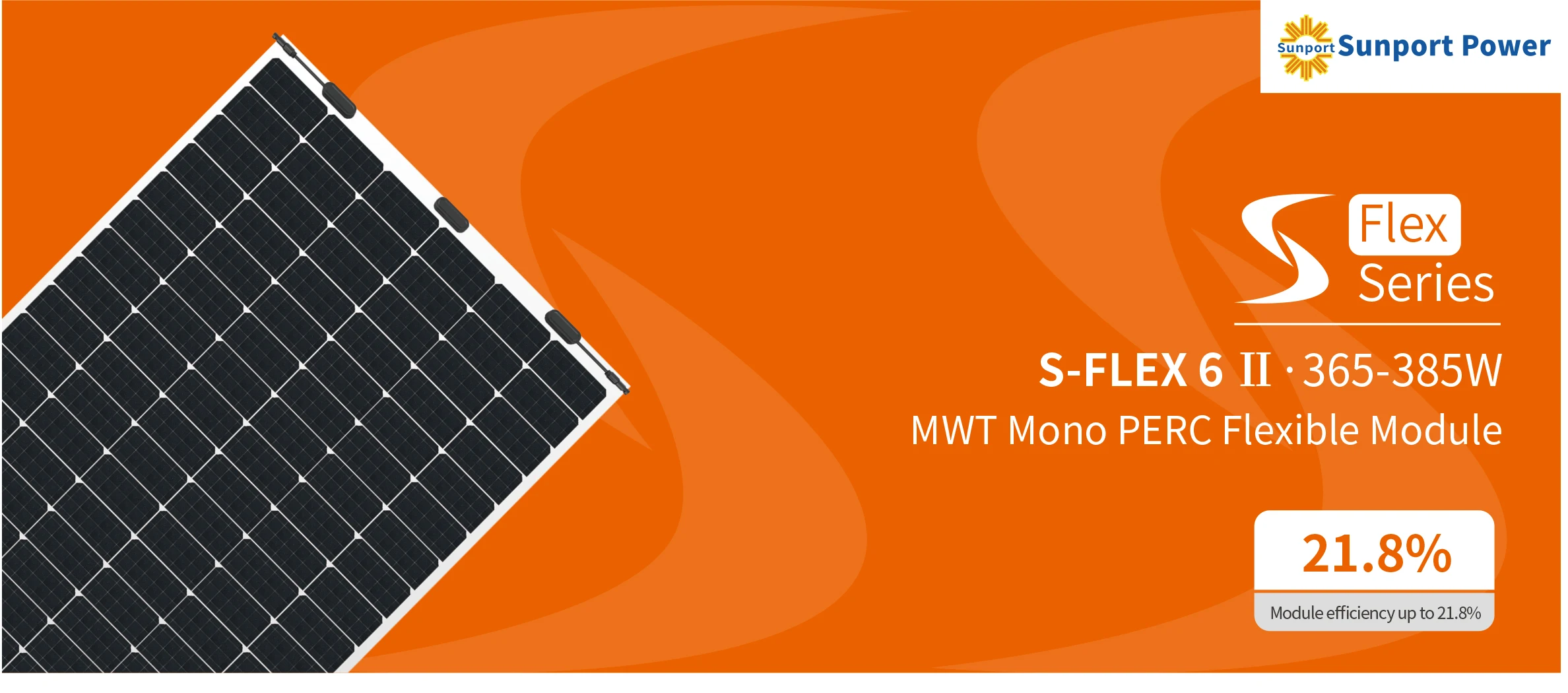 Sunport Power Flexible Solar Panels Cell Perc Lightweight Solar Module ...