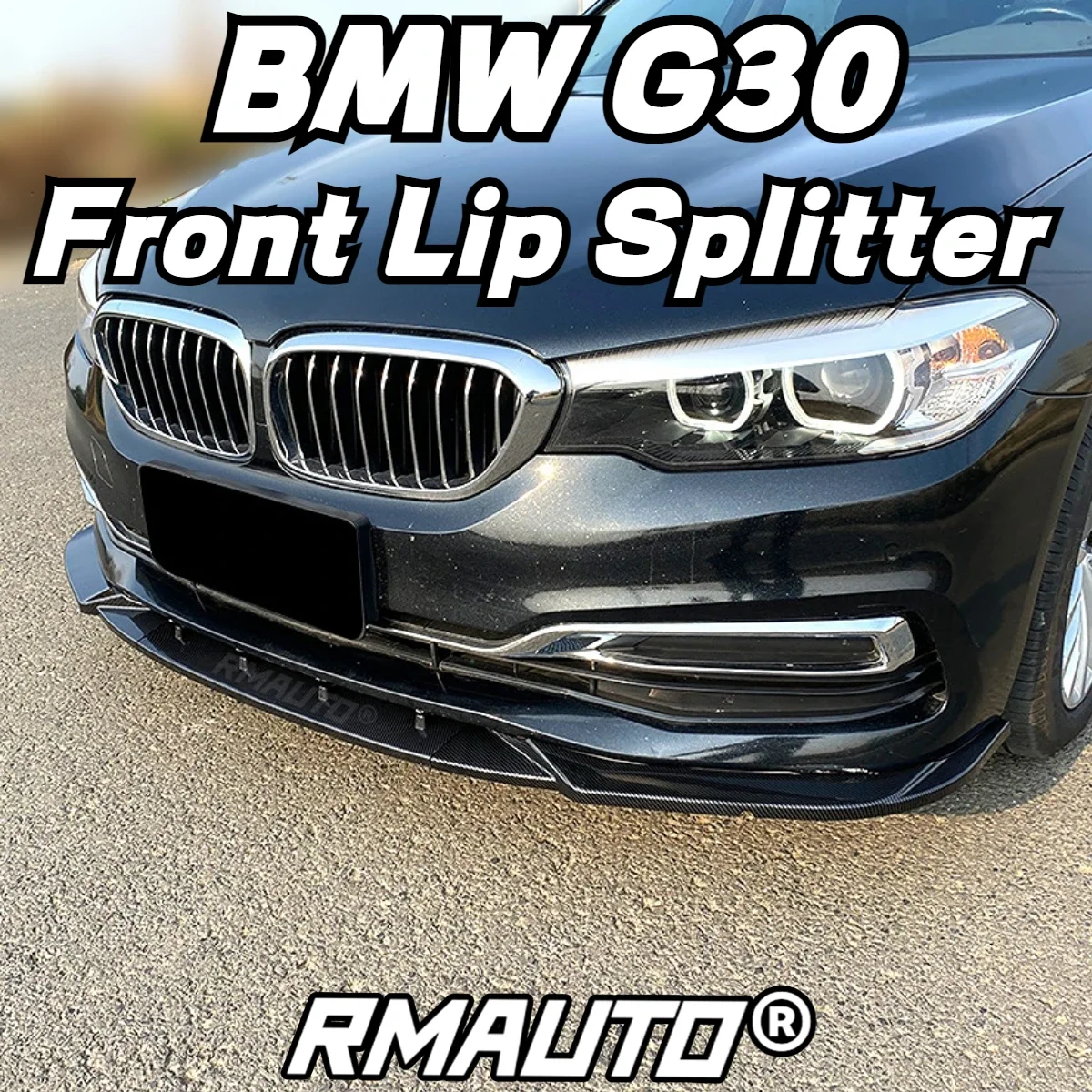 G30 Lip Car Front Bumper Splitter Spoiler Lip Diffuser Apron Bumper ...