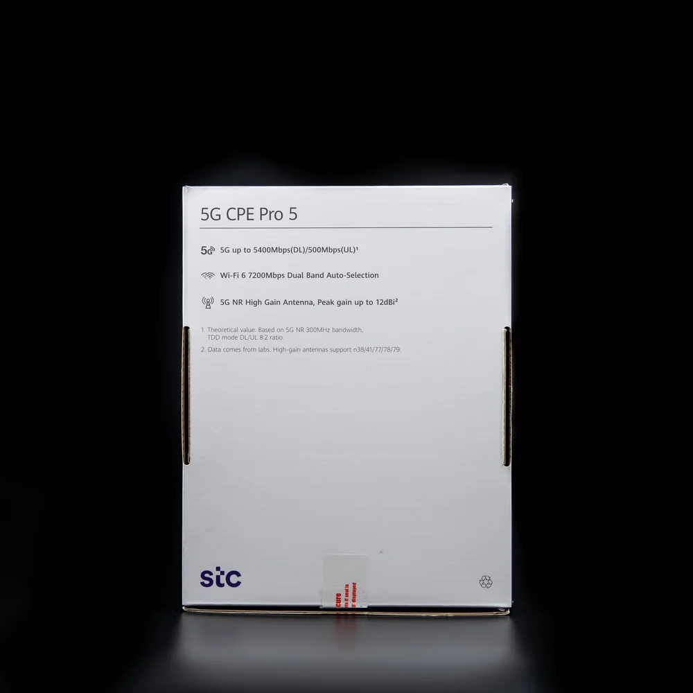 Unlocked H158-381 5g Cpe Pro 5 Dual Band Wireless Gigabit Wifi 6 7 ...