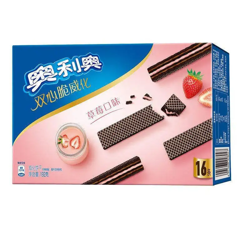 Delicious Strawberry Wafer Chocolate Oreoo Wafer 192g Exotic Snacks ...