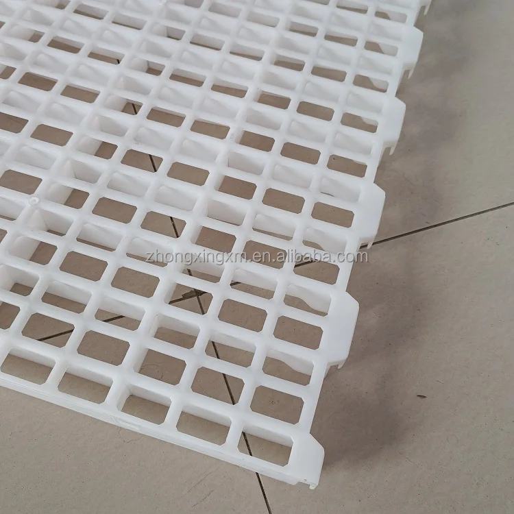 125*60cm Plastic Slat Floor for Chicken Coop - Durable & Easy Clean