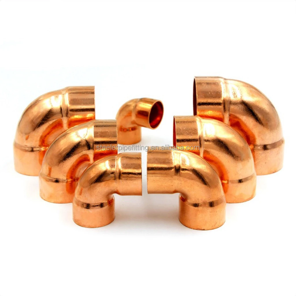 Sanitary Copper Socket Square Bend Elbow Joint Pipe Fitting - Buy ...