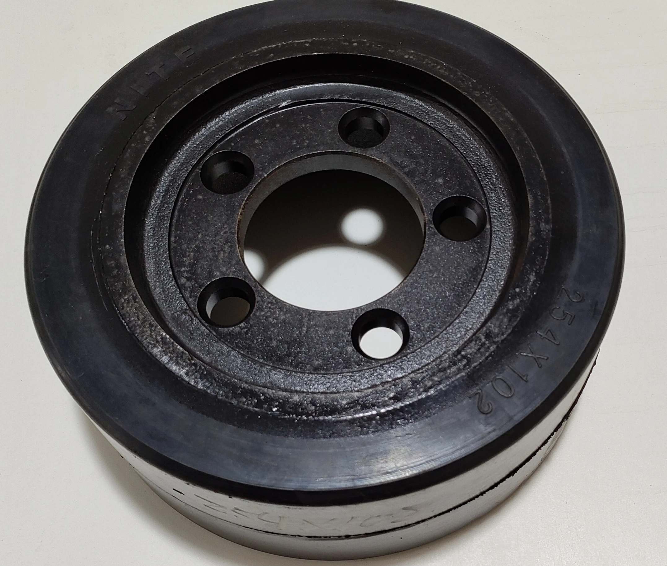 Rubber Wheel 0039902308 for Linde Forklift 1158/131/T20/T20AP/T20SP/P30 ...
