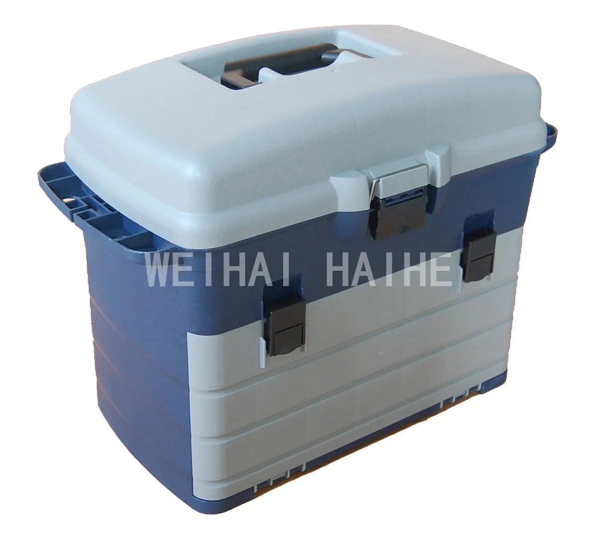 Portable Large Capacity Hard Plastic Fishing Box for Accessories Fly ...