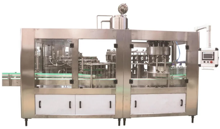 Automatic Monoblock 3 In 1 5000bph 3l Or 5l Bottle Water Rinsing Filling Capping Machine - Buy ...