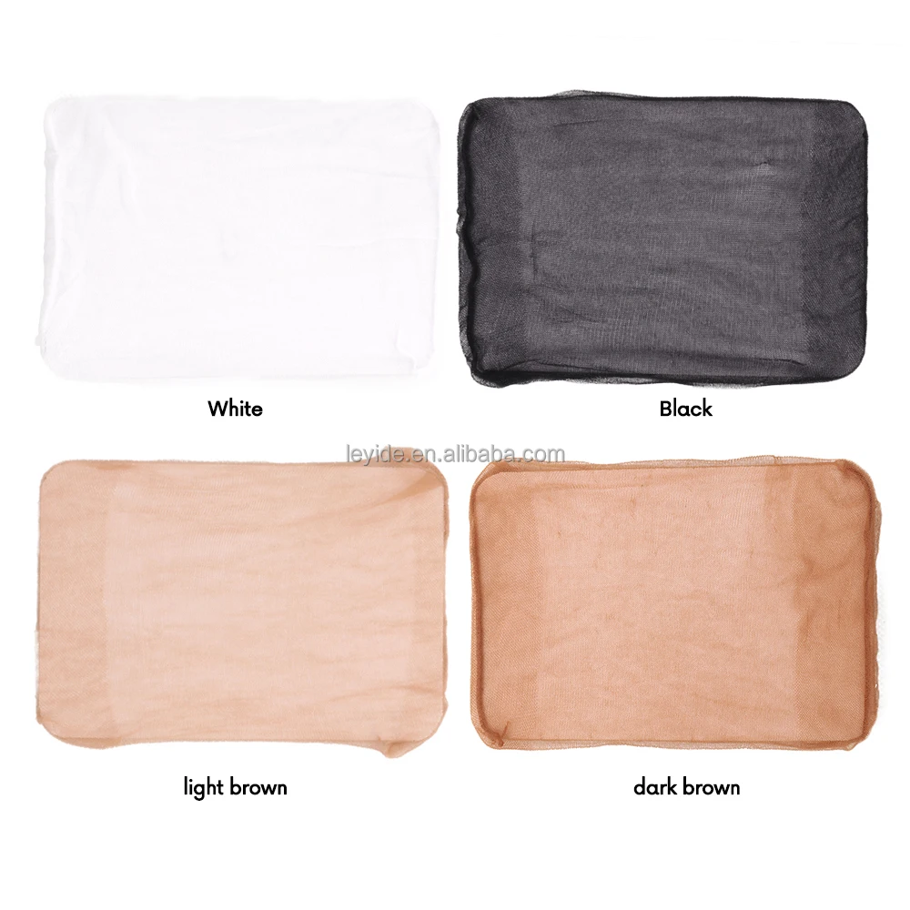 Custom Packaging Ultra Transparent Sheer Stocking Cap Super Thin Hd Wig ...