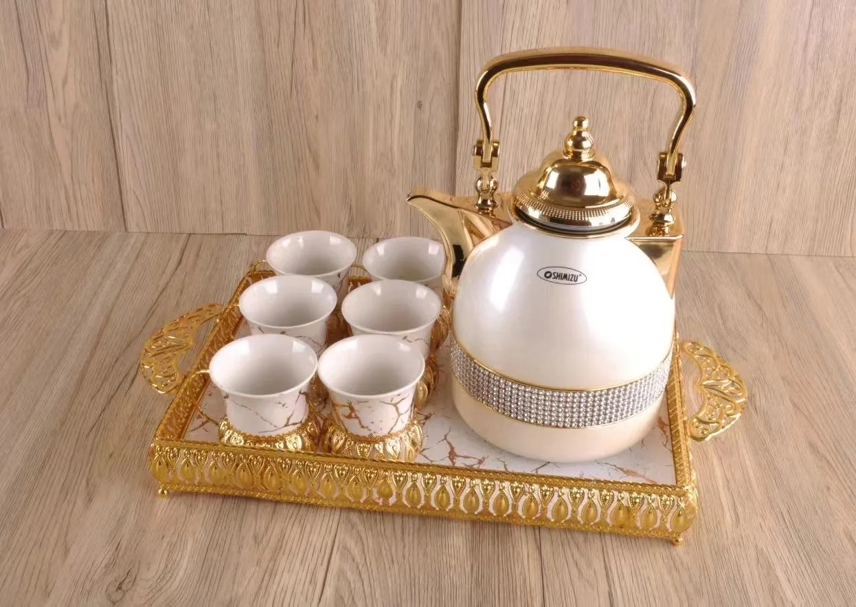 Dallah Set - Elegant Arabic Coffee Pot Wholes for Daily Use