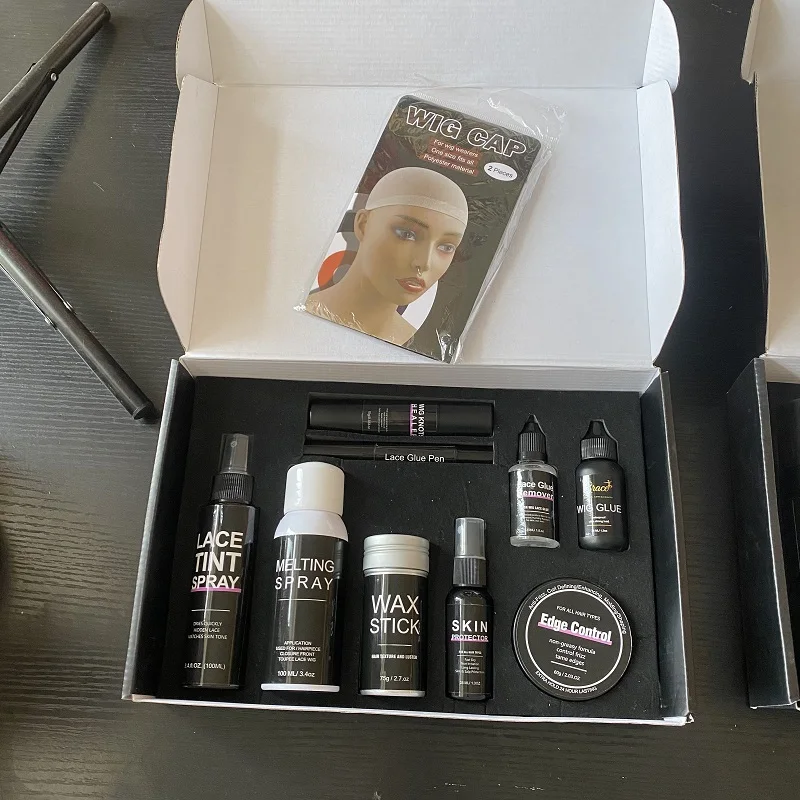Lace Wig Install Bundle - Complete Magnetic Wig Glue Kit