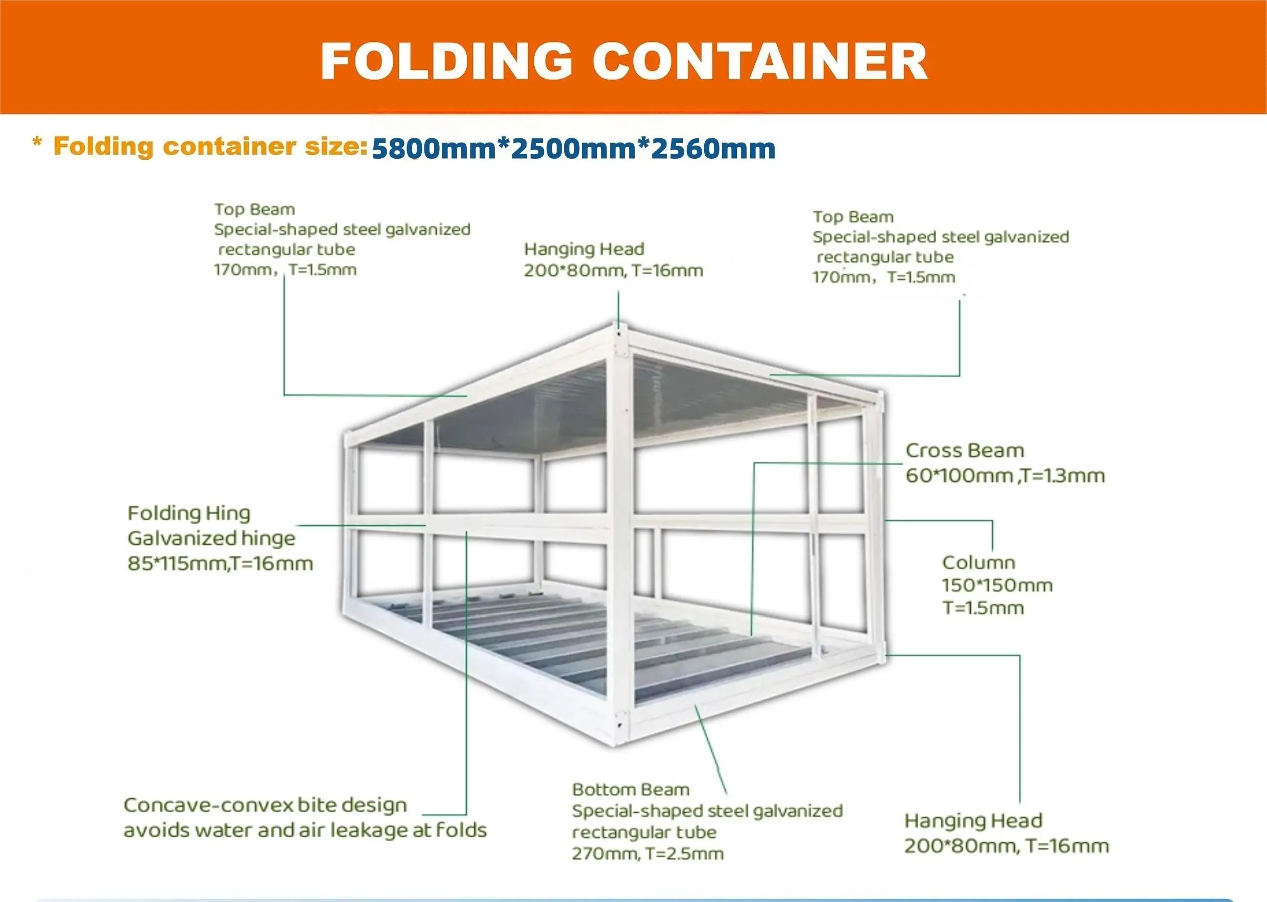20ft Portable Folding Shipping Container House 20ft Portable Container ...