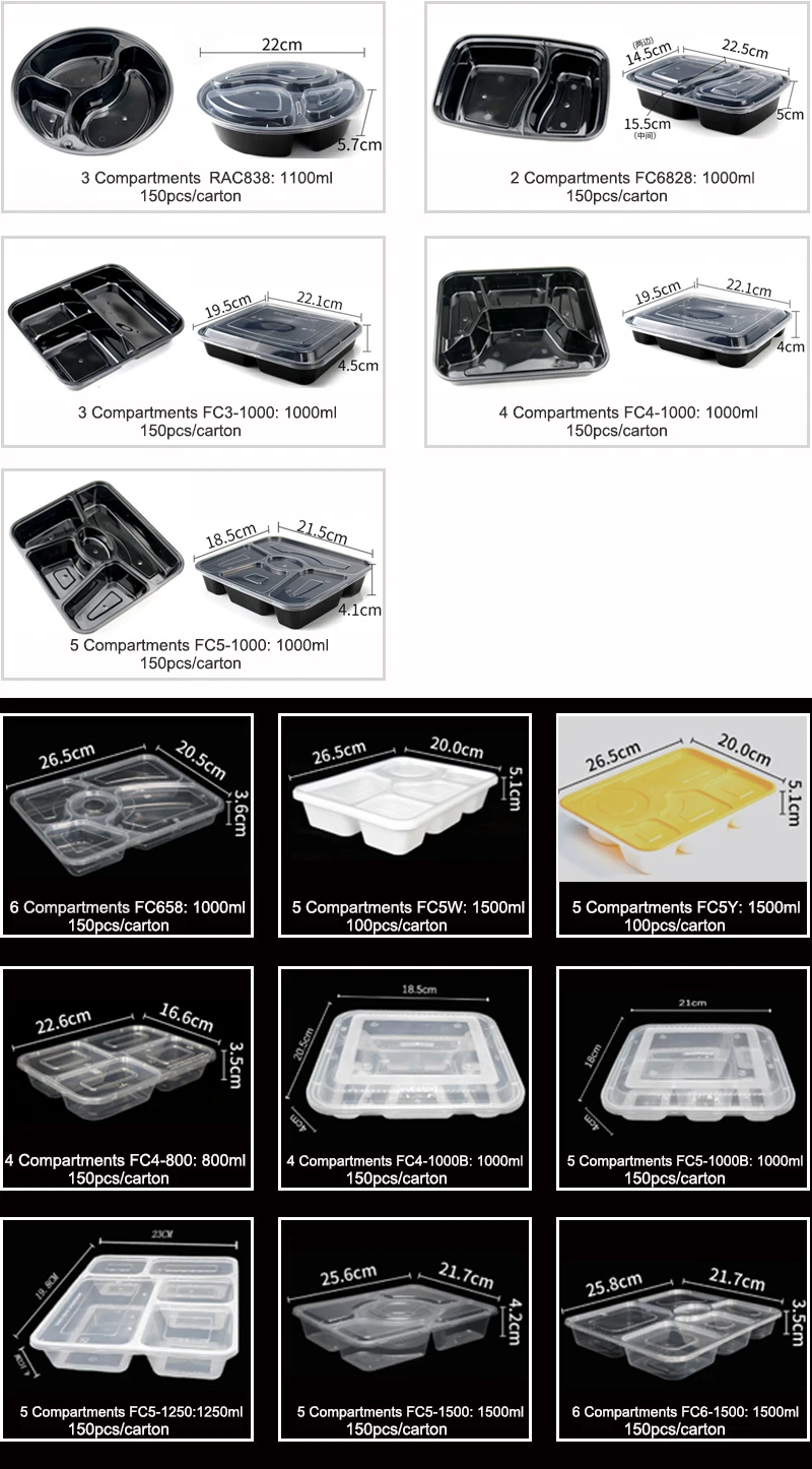 1800ml Long Strip Transparent Storage Box For Food Container For Pasta ...