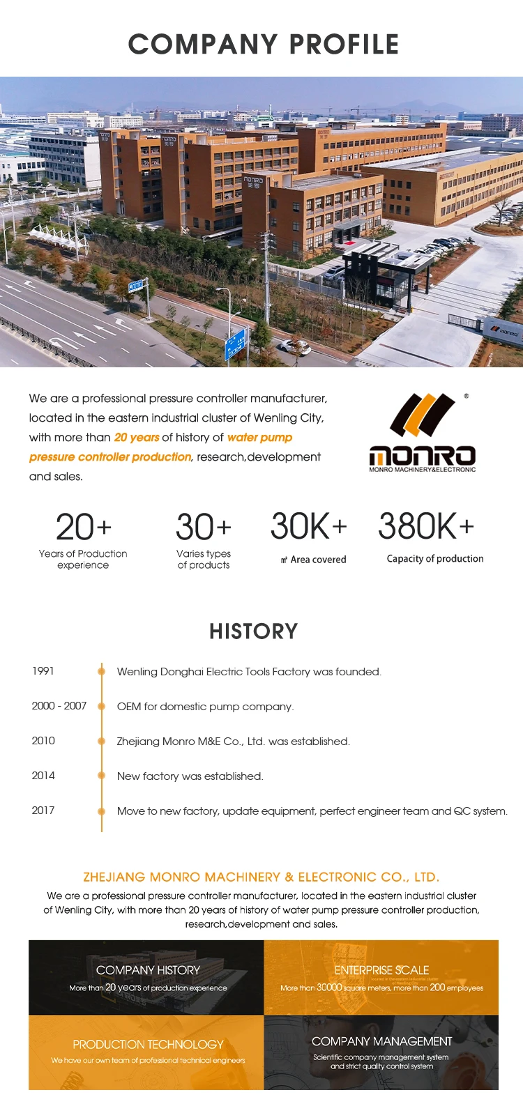 Monro Epc-12 110-240v Automatic Pump Control 2.2kw Set Starting ...