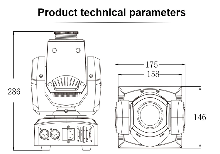 Big Dipper Ls10 10w Led Source Stage Lighting Dj Lighting Dmx Pattern ...