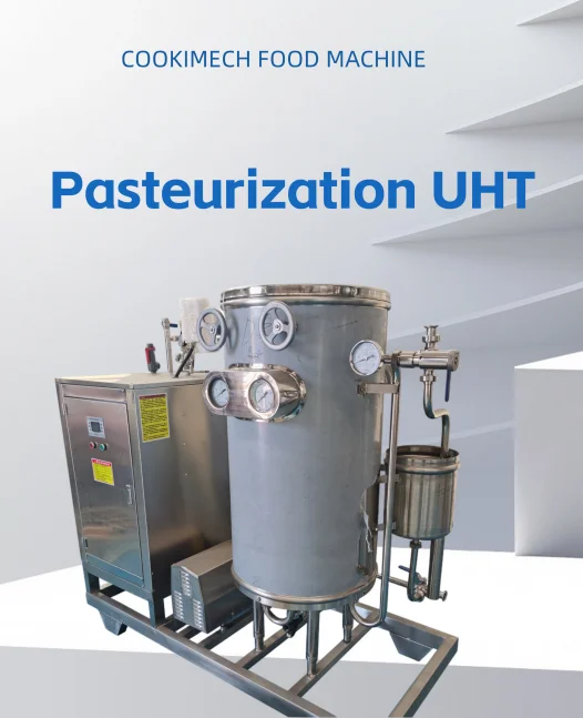 1T/H Fresh Milk Pasteurizer - COOKIMECH UHT Sterilizer
