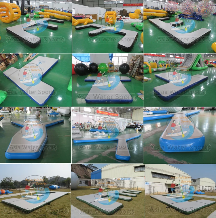 Drop Stitch Y Shape Inflatable Floating Pontoon,Inflatable Boat Pontoon ...