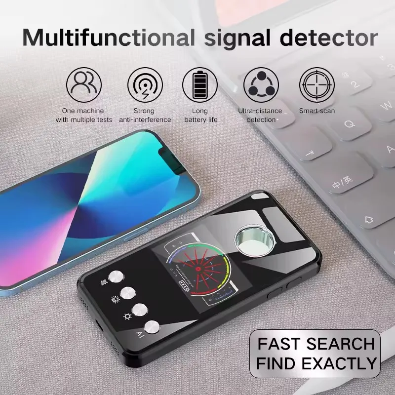 Eavesdropping Device AI Detector Scanning Highly Sensitive Smart Signal ...