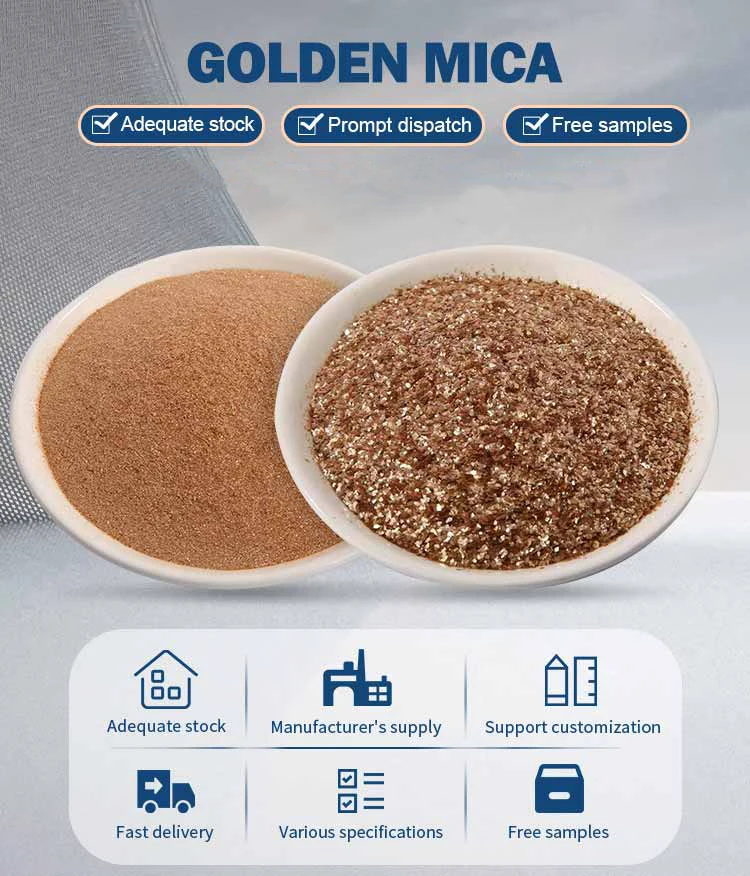 High Quality Natural Mica Flake/powder Composite Phlogopite Mica Sheet ...